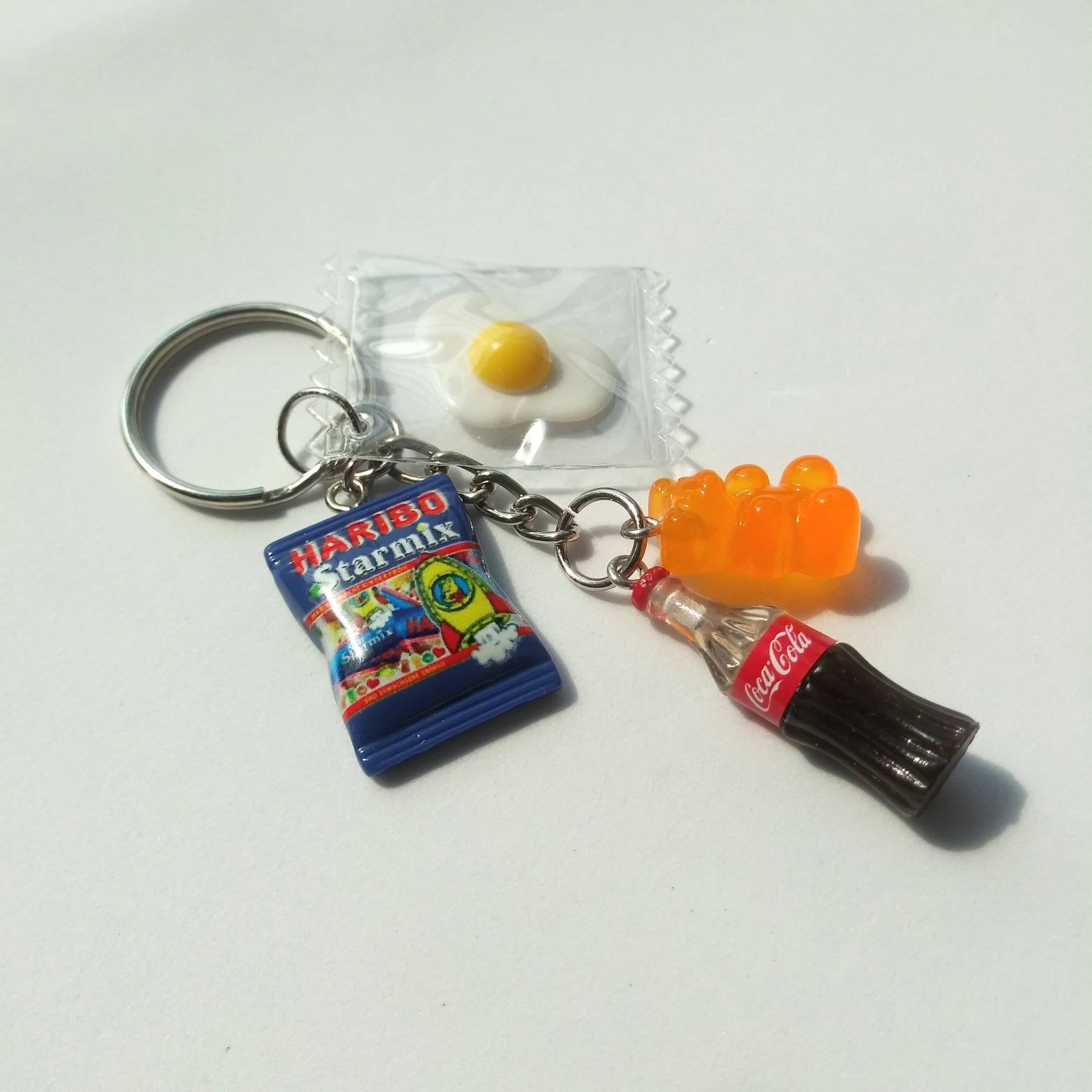 Haribo Starmix Gummy Bear Candy Keychain Cute Kawaii Keychain - Etsy ...