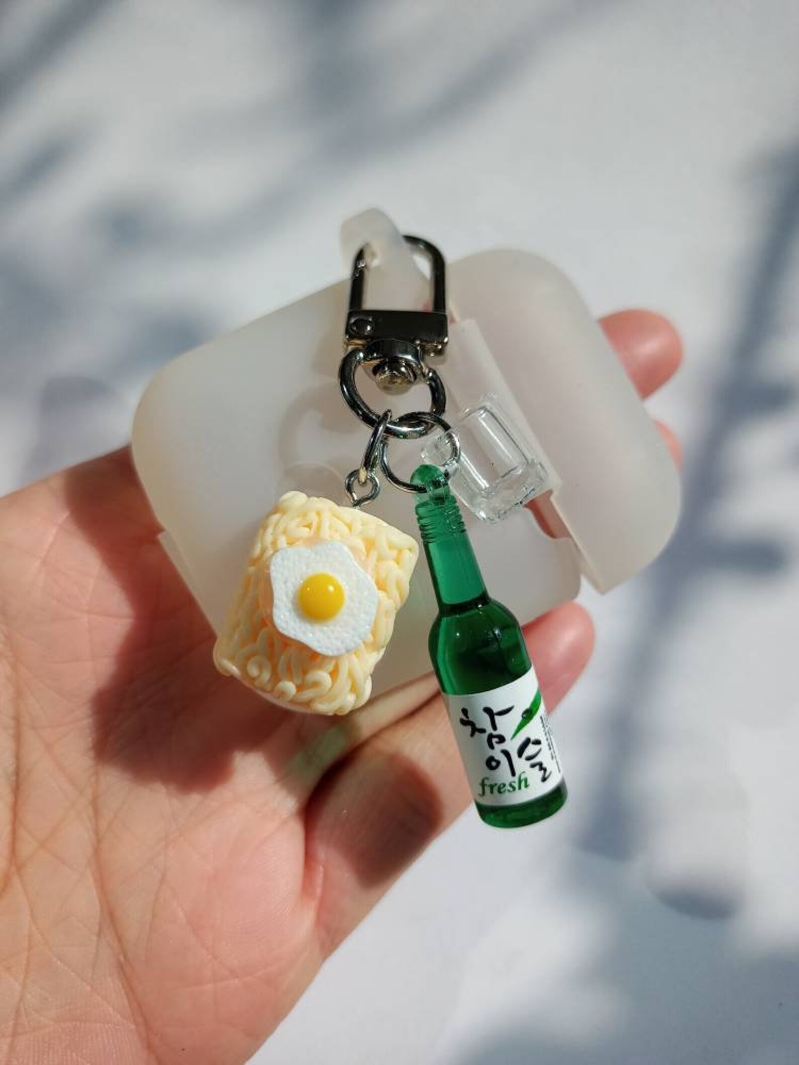 Rameneggsojukorea Soju Bottle With Shot Glass Ramen - Etsy