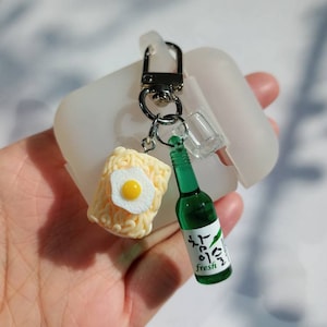 Rameneggsojukorea Soju Bottle With Shot Glass, Ramen Noodles With Fried ...