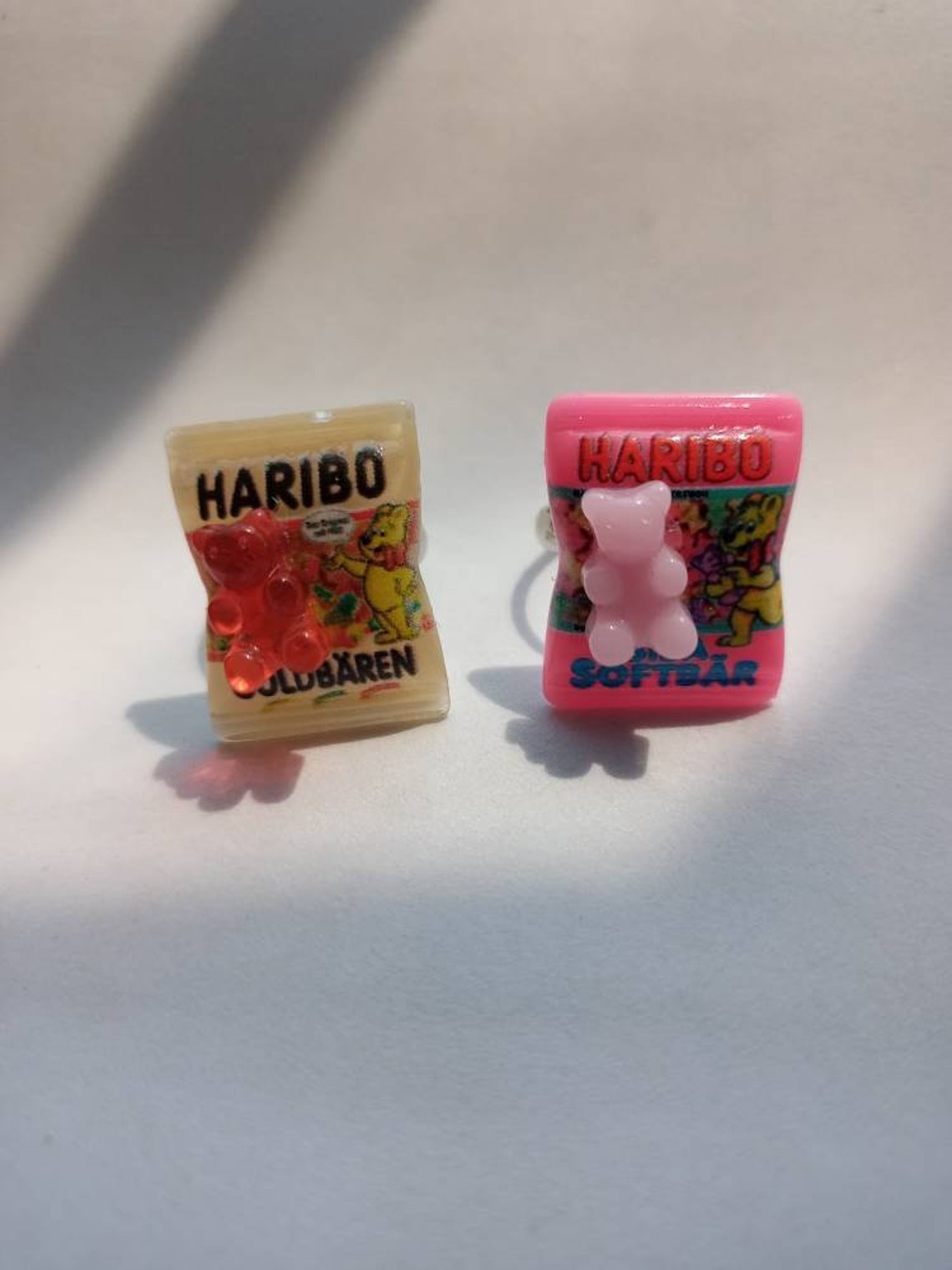 Haribo gummy bear ring Haribo ring Kawaii cute ring | Etsy