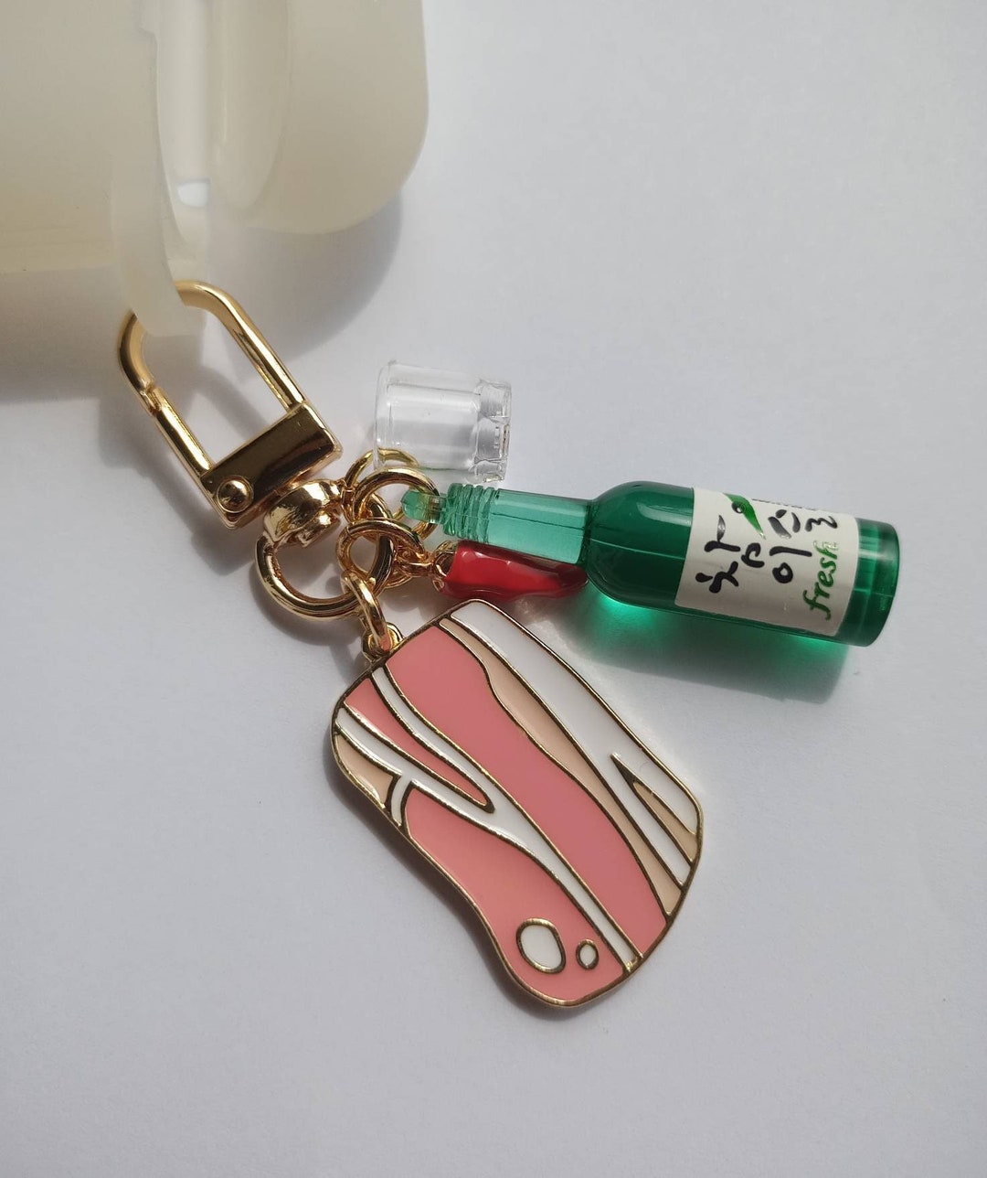 KBBQ Party Pork Belly Chili Pepper Korean Soju - Etsy