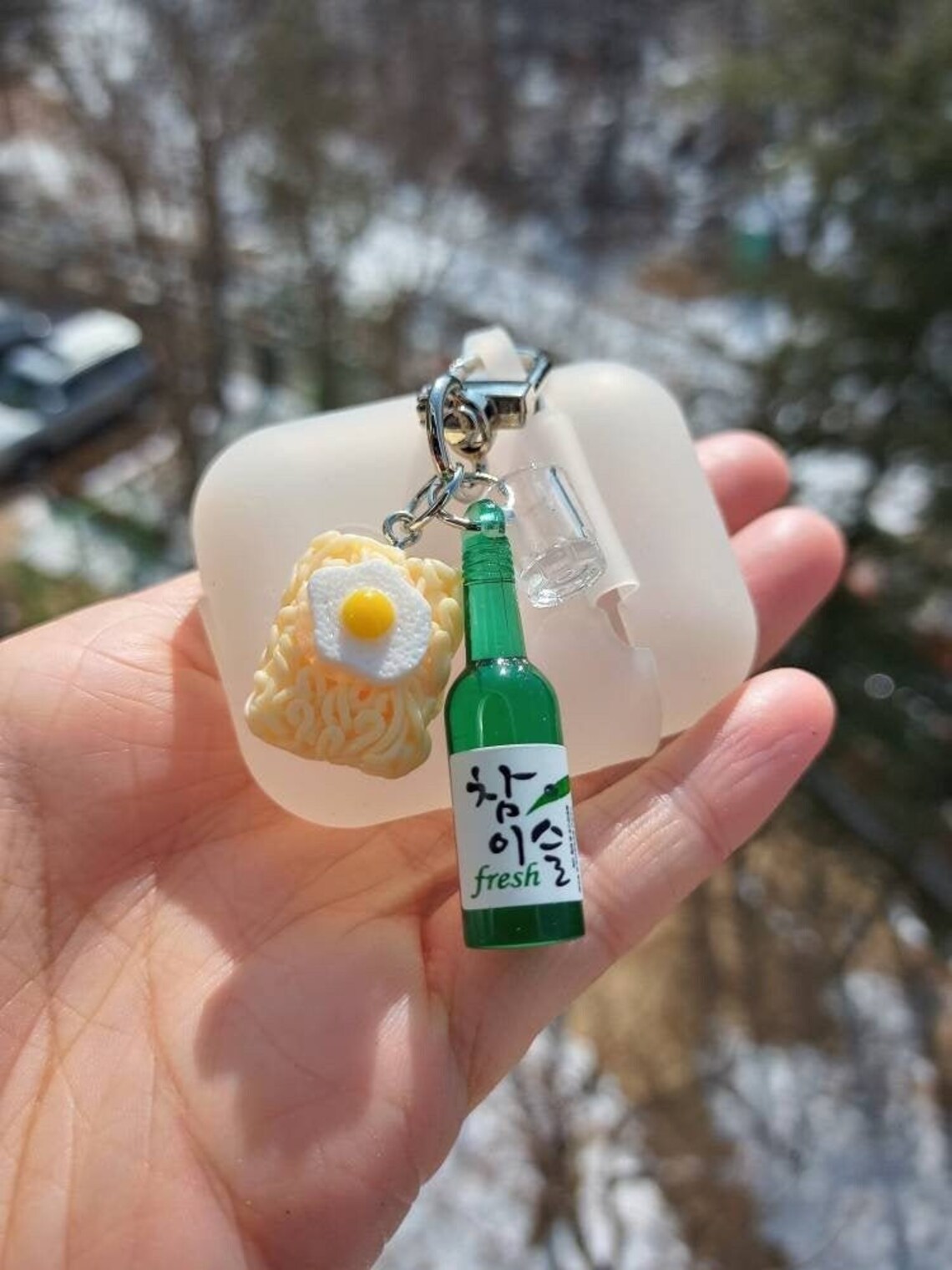 Rameneggsojukorea Soju Bottle With Shot Glass Ramen - Etsy