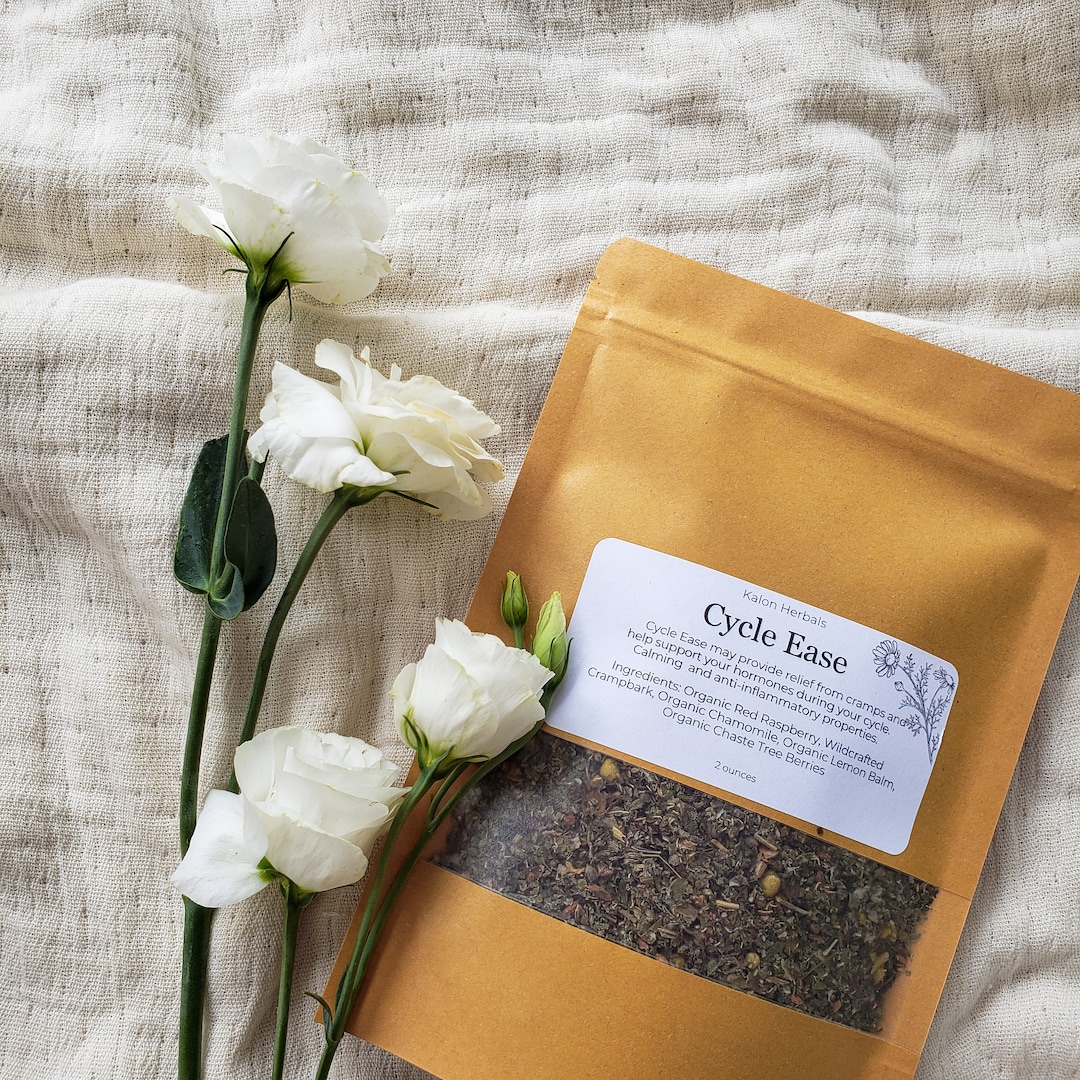 Women's Cycle Ease, Cramp Support Tea, Pain Relief - Etsy