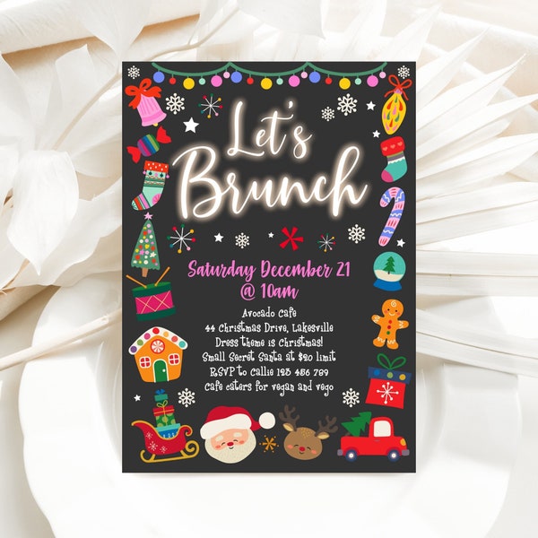 Brunch Invitation - Etsy