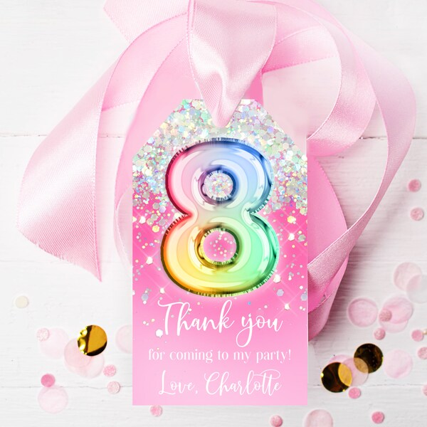 Glitter Gift Tags - Etsy