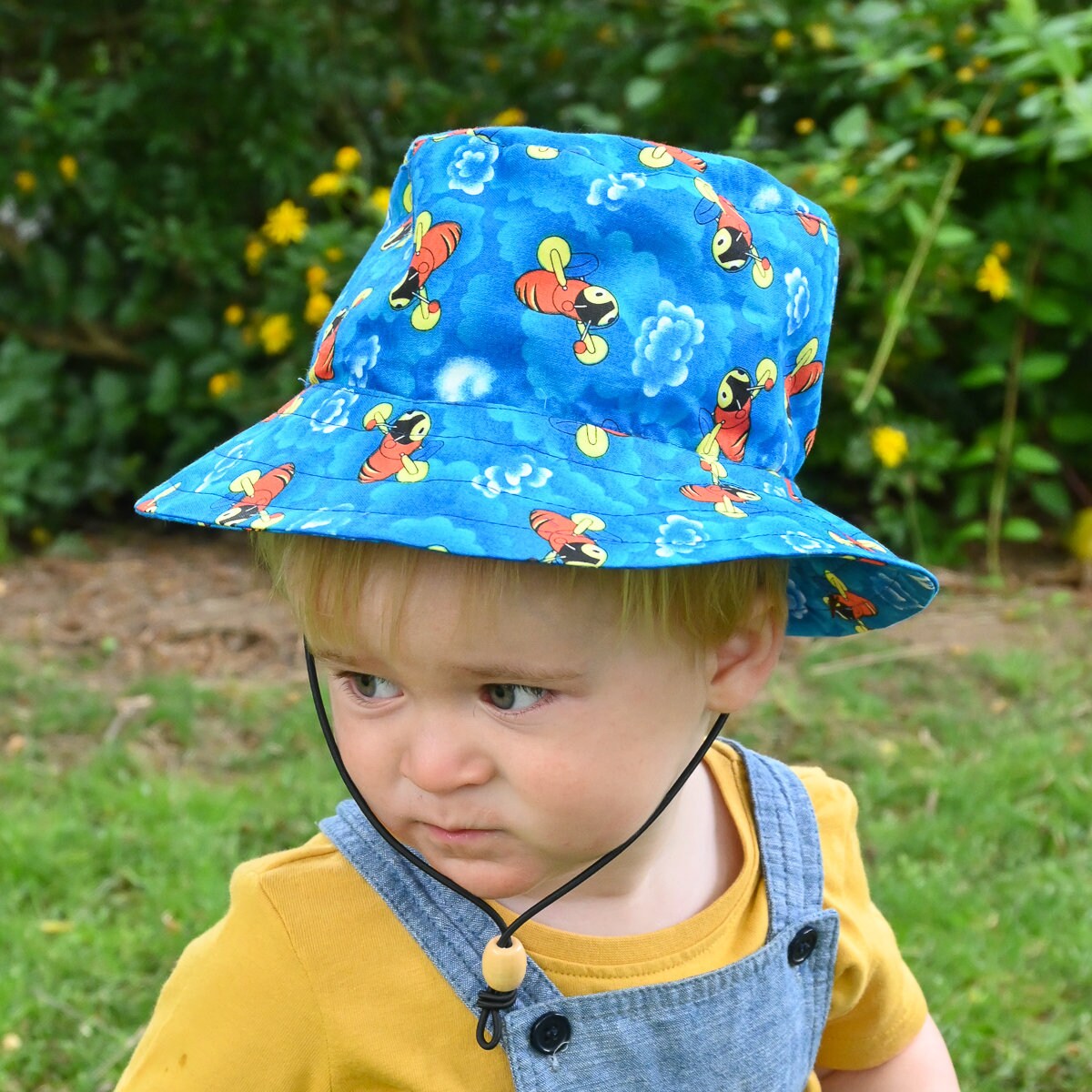 Sombrero de cubo de abeja buzzy - Etsy España
