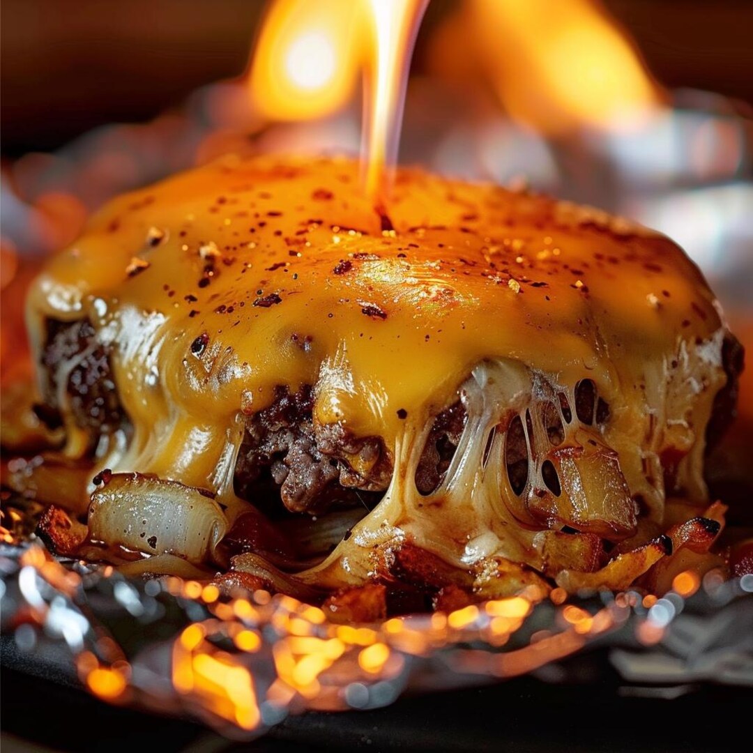 Campfire Cheeseburger Hobo Foil Packets Recipe – Downloadable Outdoor ...
