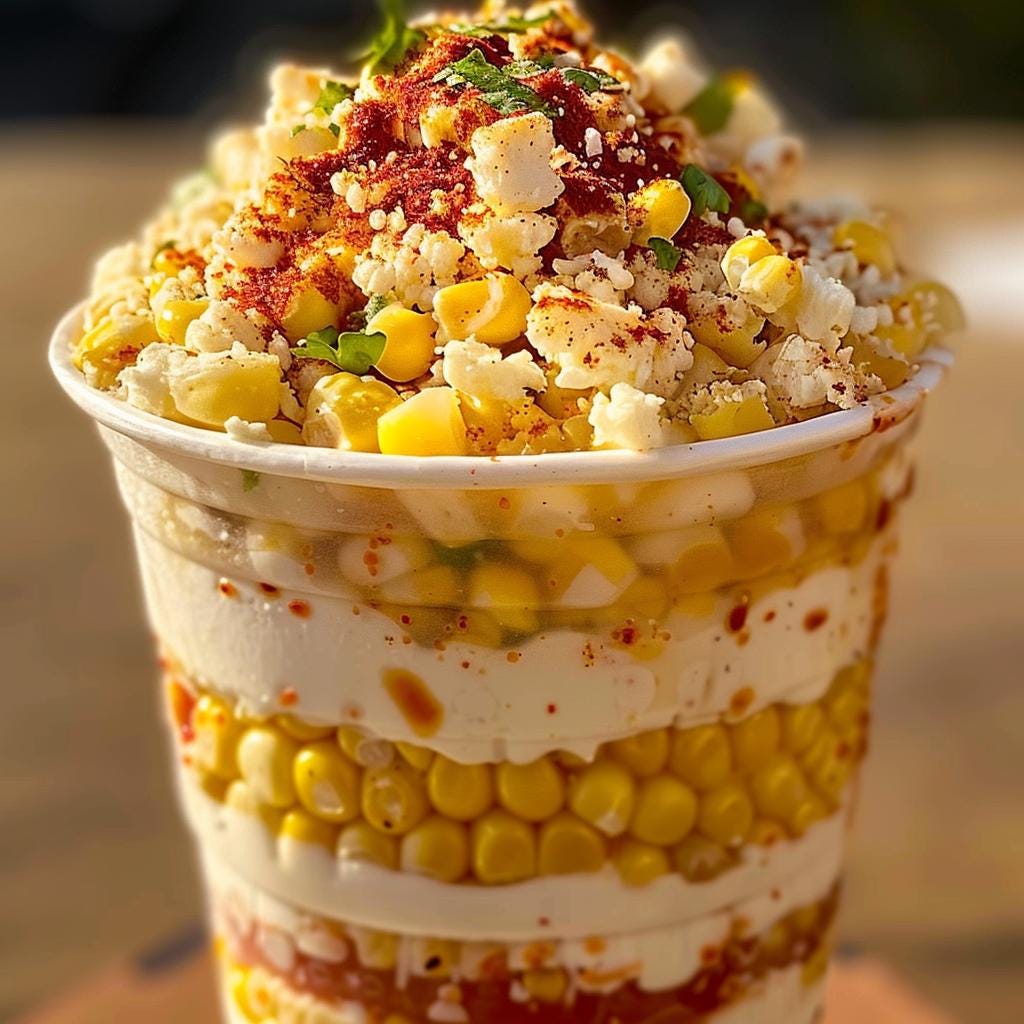 Downloadable Mexican Street Corn Cups Recipe – Elote in a Cup - Etsy