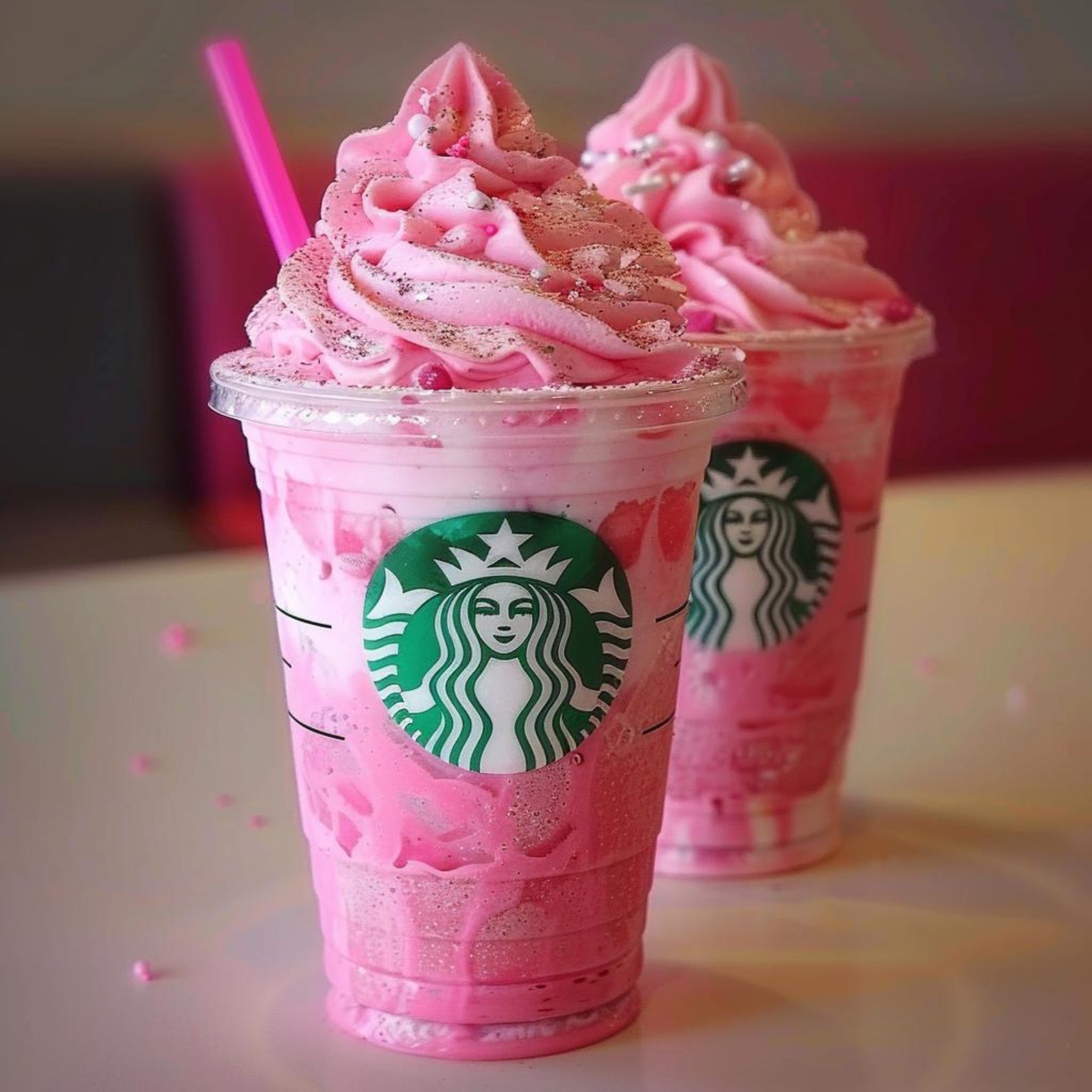 Barbie Pink Frappuccino Recipe | Starbucks-inspired Drink | Instant ...