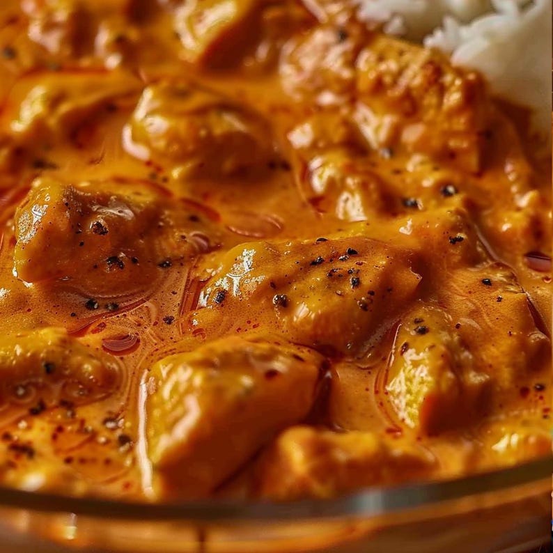 Creamy Indian Butter Chicken – A Rich and Flavorful Dish (downloadable ...