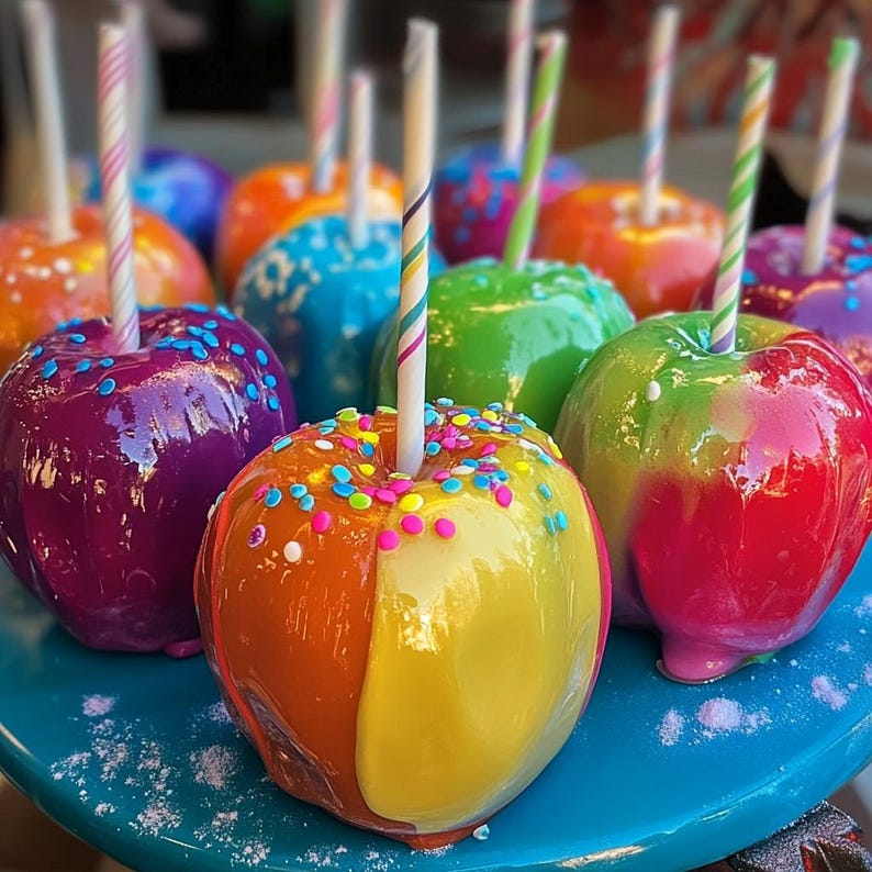 Kool-aid Colorful Candy Apples Recipe – Vibrant, Sweet, and Fun to Make ...