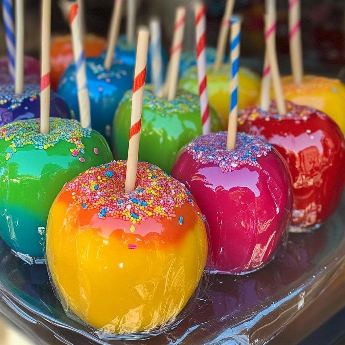 Kool-aid Colorful Candy Apples Recipe – Vibrant, Sweet, and Fun to Make ...