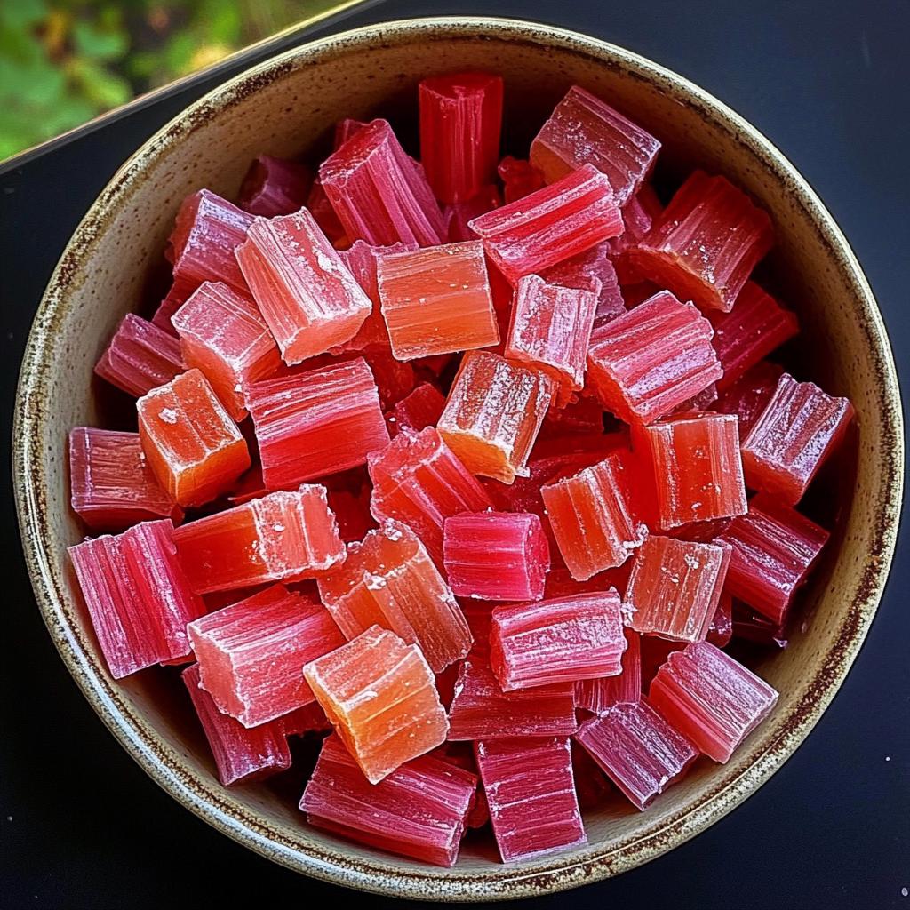 Downloadable Candied Rhubarb Recipe – Sweet & Tangy Homemade Treat - Etsy