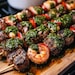 Grilled Surf & Turf Skewers With Chimichurri – A Flavorful Fusion of ...