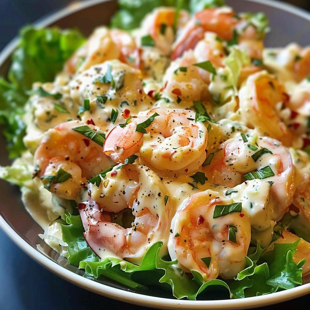 Creamy Shrimp Remoulade Salad Recipe - Downloadable Southern Delight - Etsy