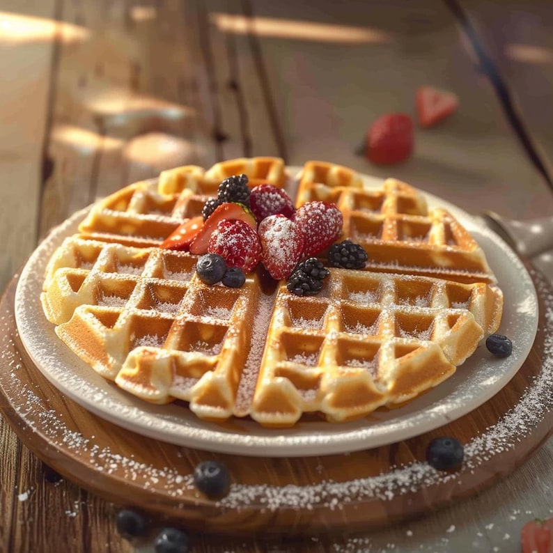 Waffles Recipe – Downloadable Recipe - Etsy