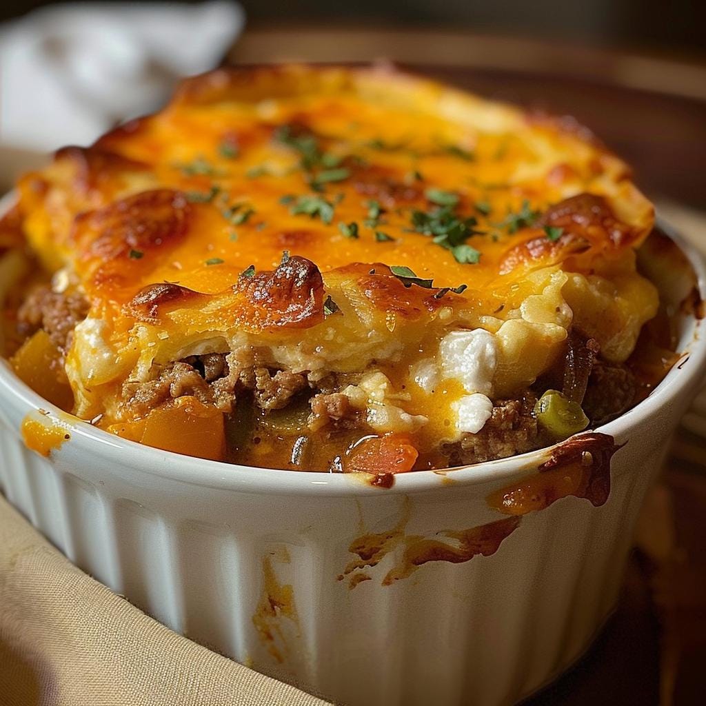 Downloadable John Wayne Casserole Recipe – Hearty Classic Comfort Food ...