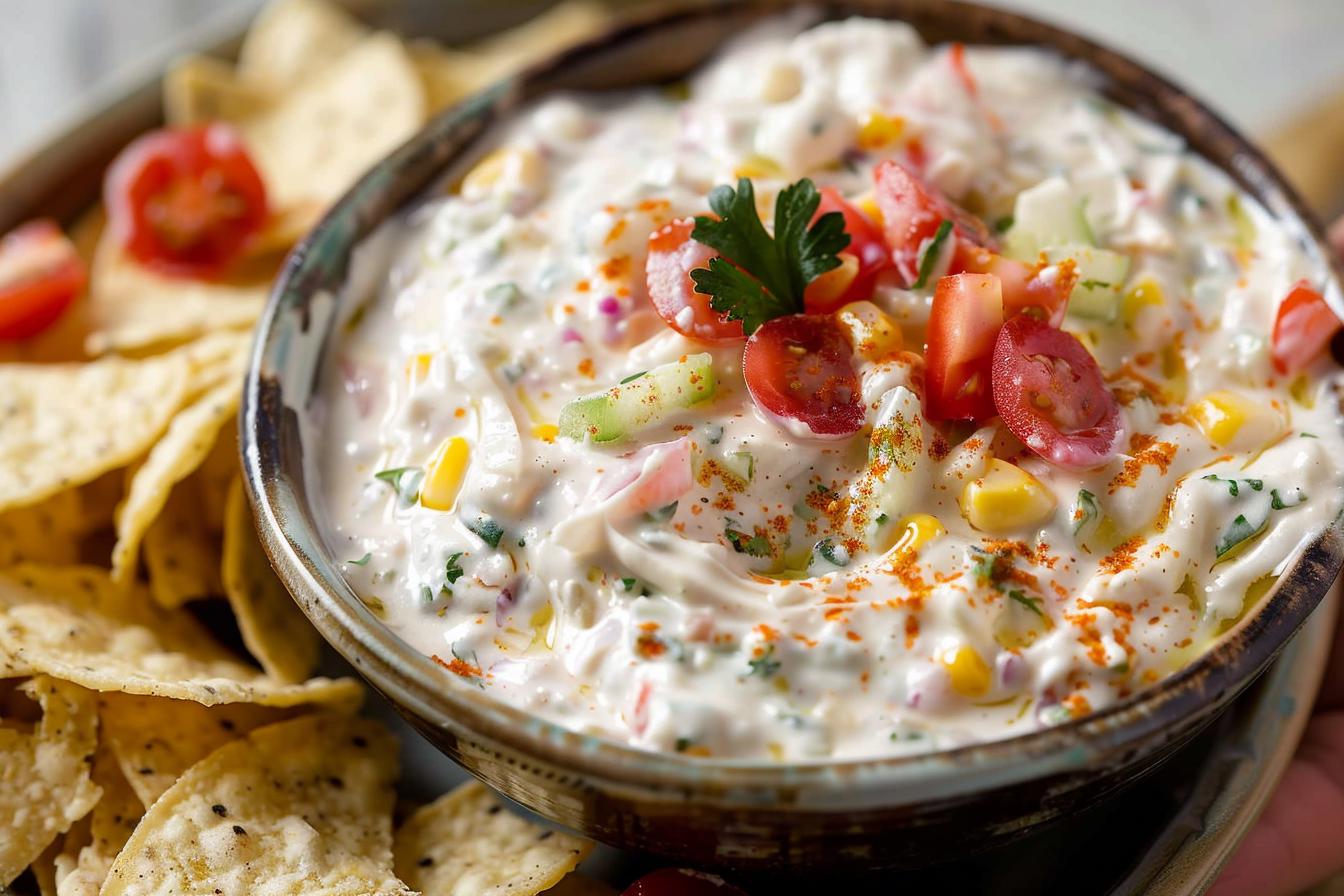 Loaded Creamy Ranch Dip – Downloadable Rich & Flavor-packed Party Dip ...