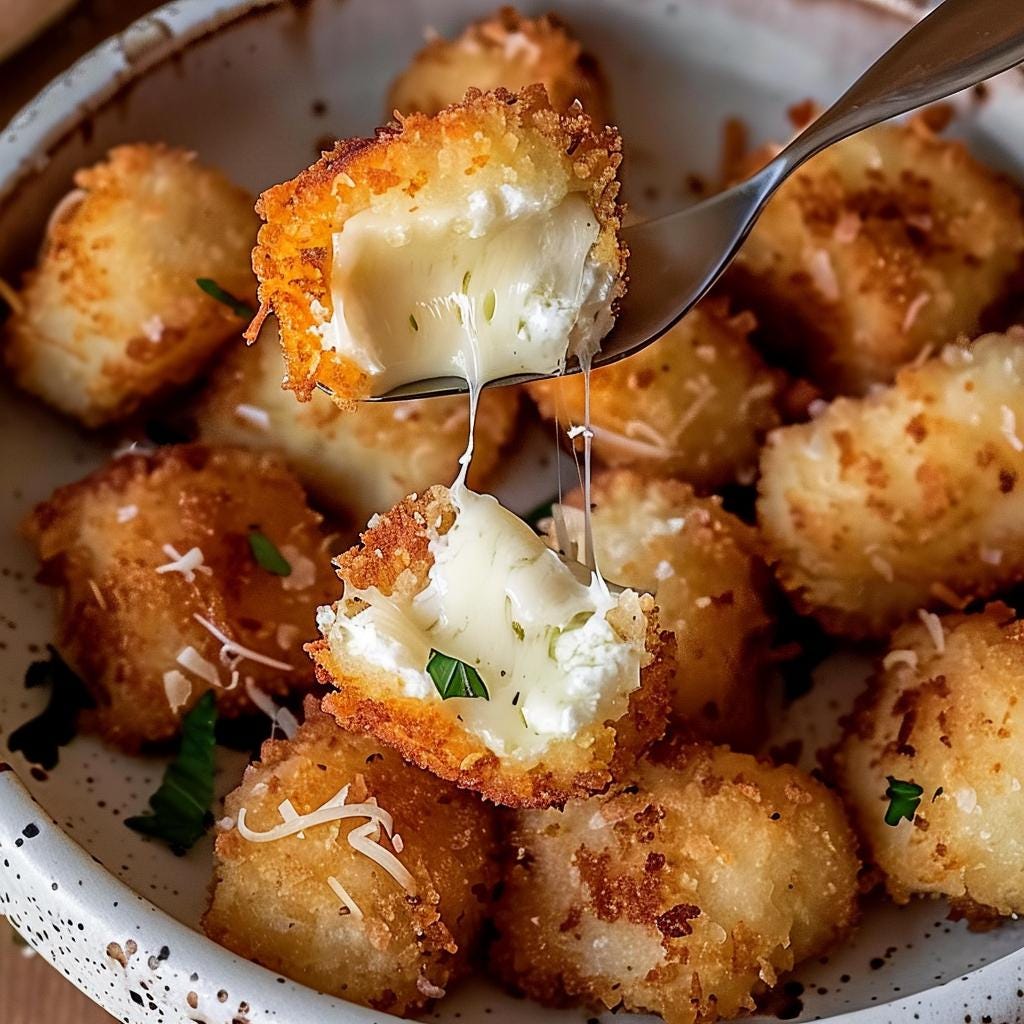 Mozzarella Fried Cheese Bites Recipe – Printable Download - Etsy