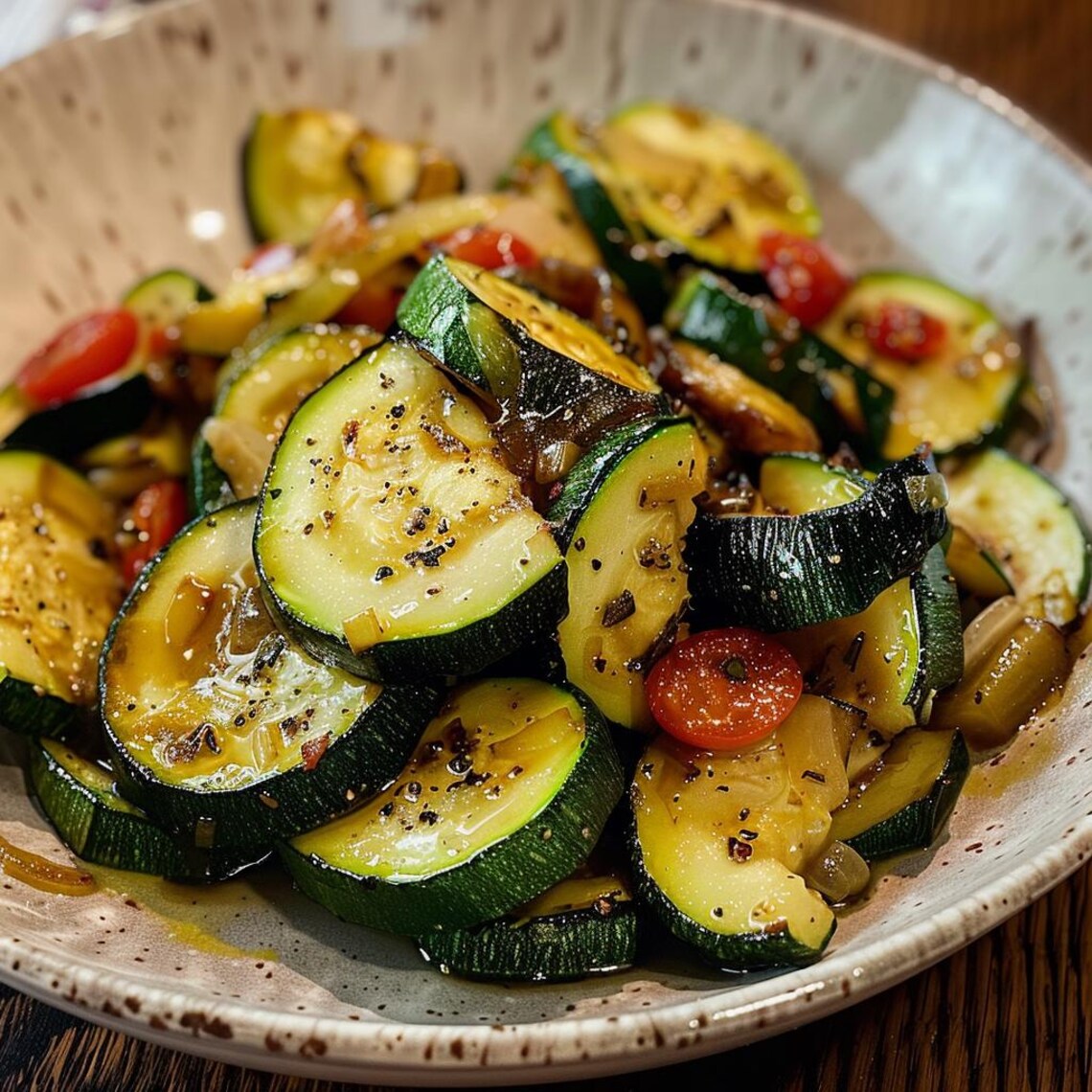 Downloadable Sautéed Zucchini With Mushrooms & Tomatoes Recipe - Etsy