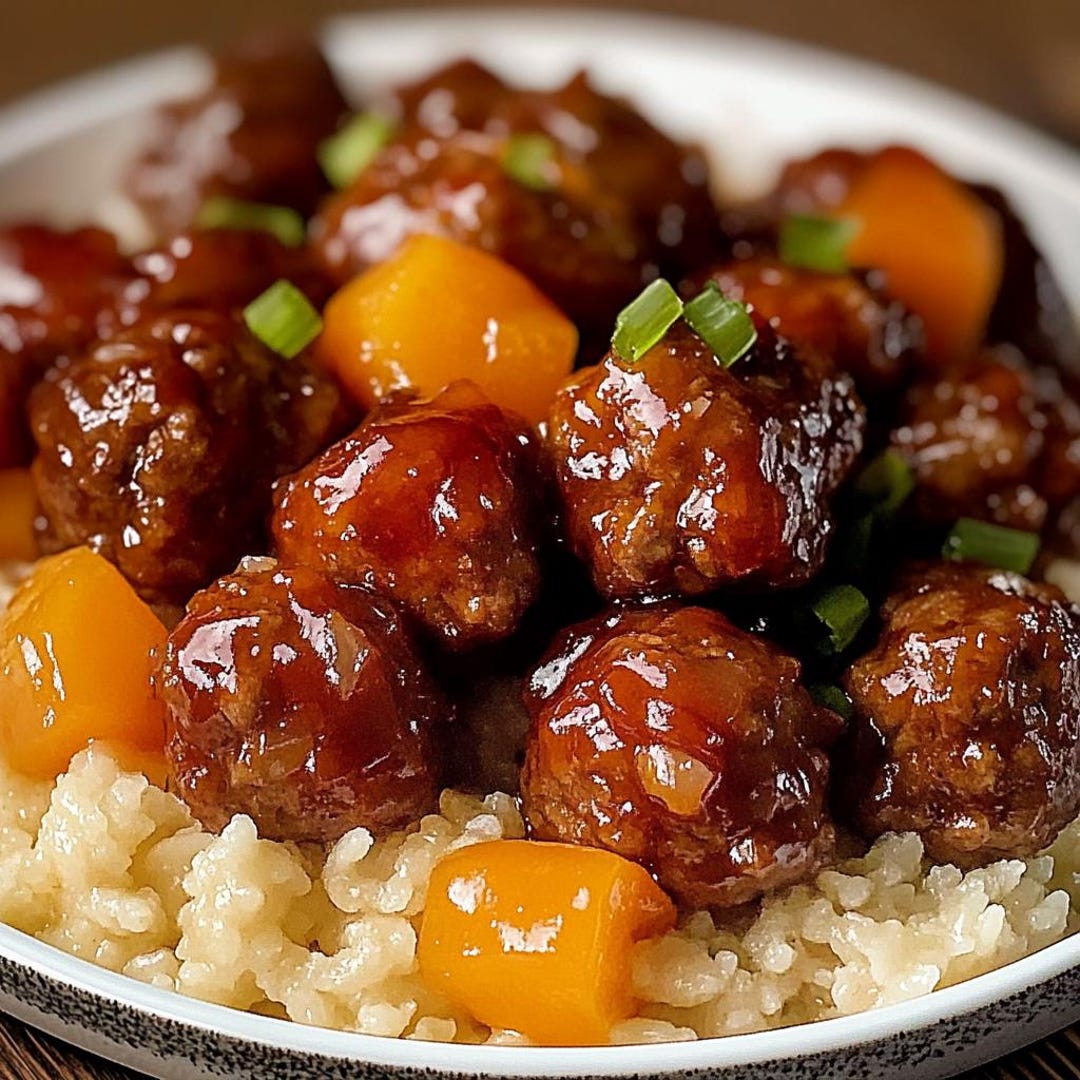 Downloadable Sweet and Sour Meatballs Recipe – Tangy, Savory, and Crowd ...
