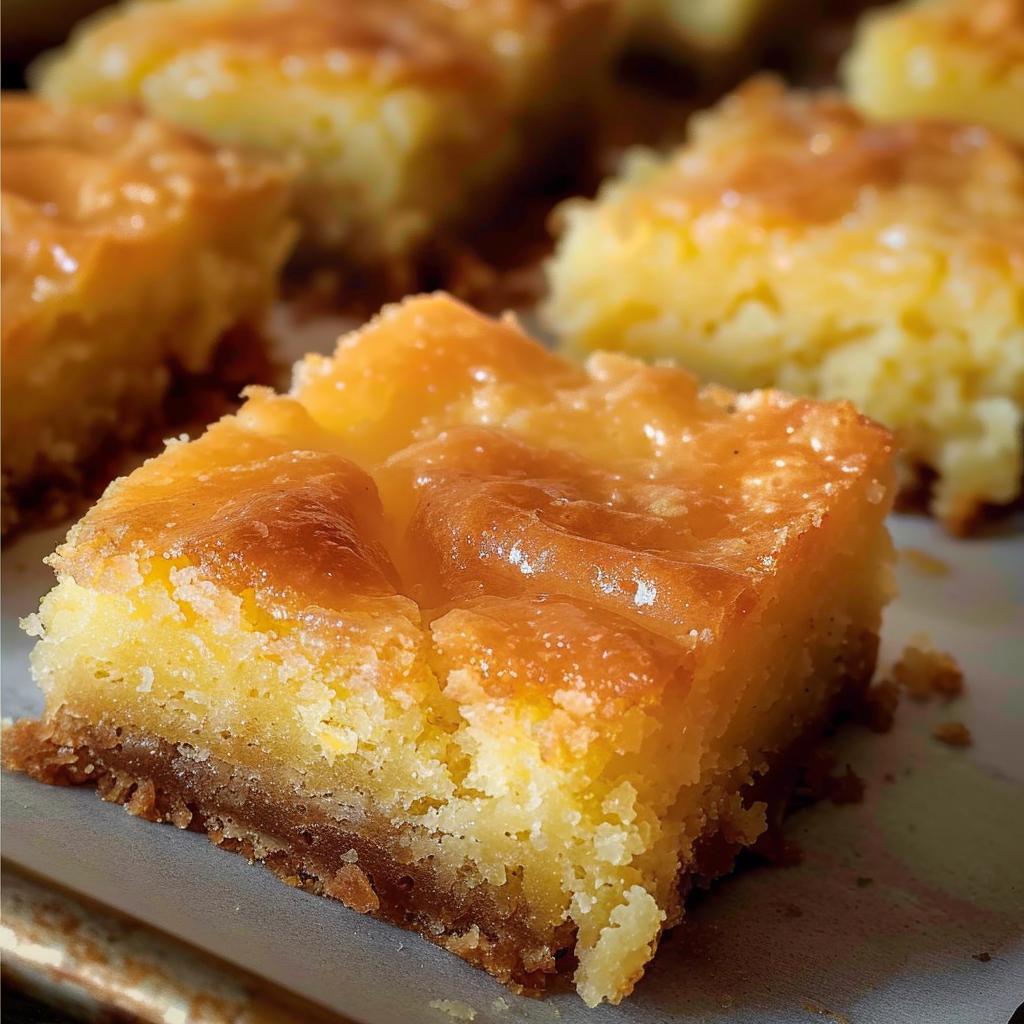 Irresistible Gooey Butter Cake Bars Recipe - Downloadable Recipe - Etsy
