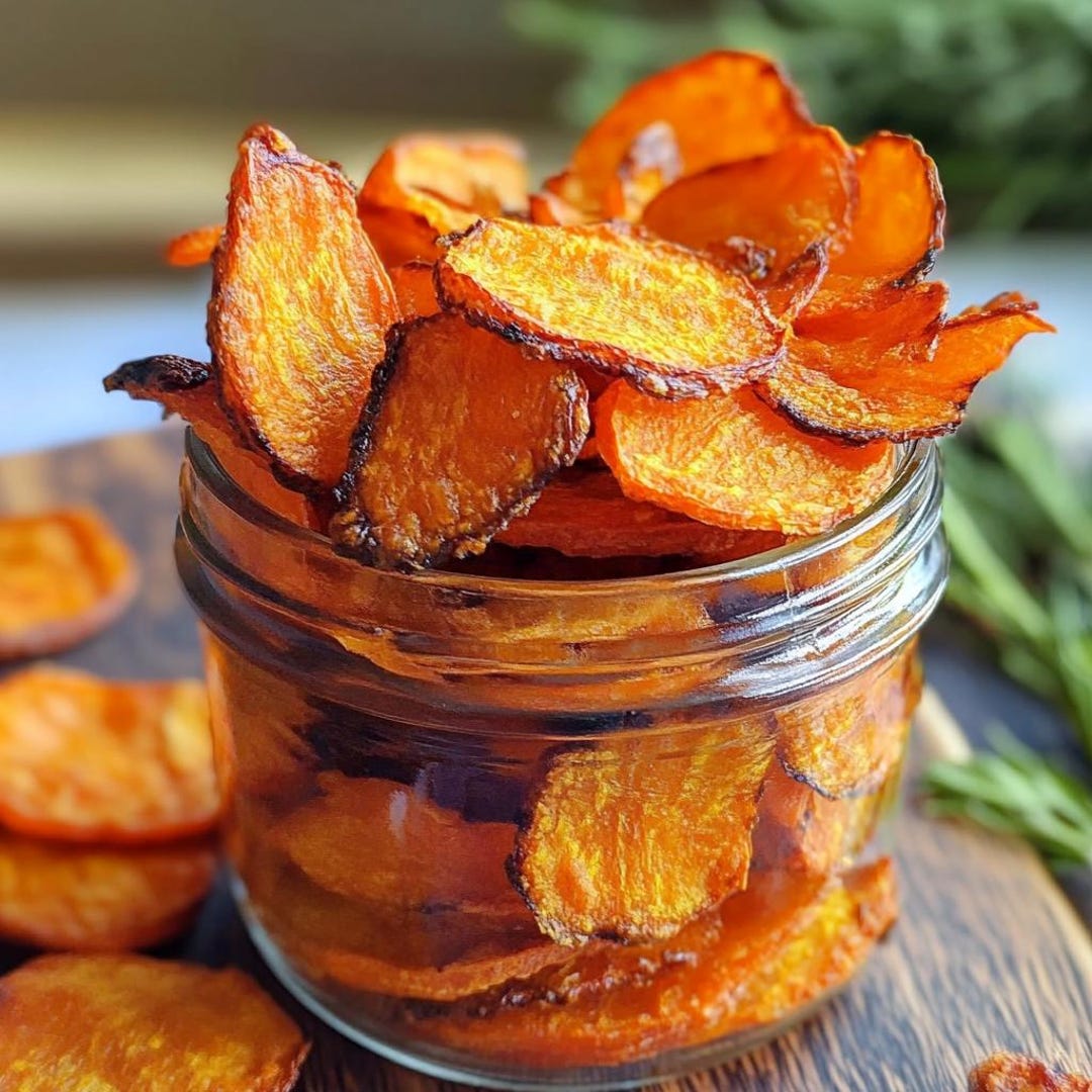 Downloadable Baked Carrot Chips Recipe | Healthy & Crispy Snacks - Etsy