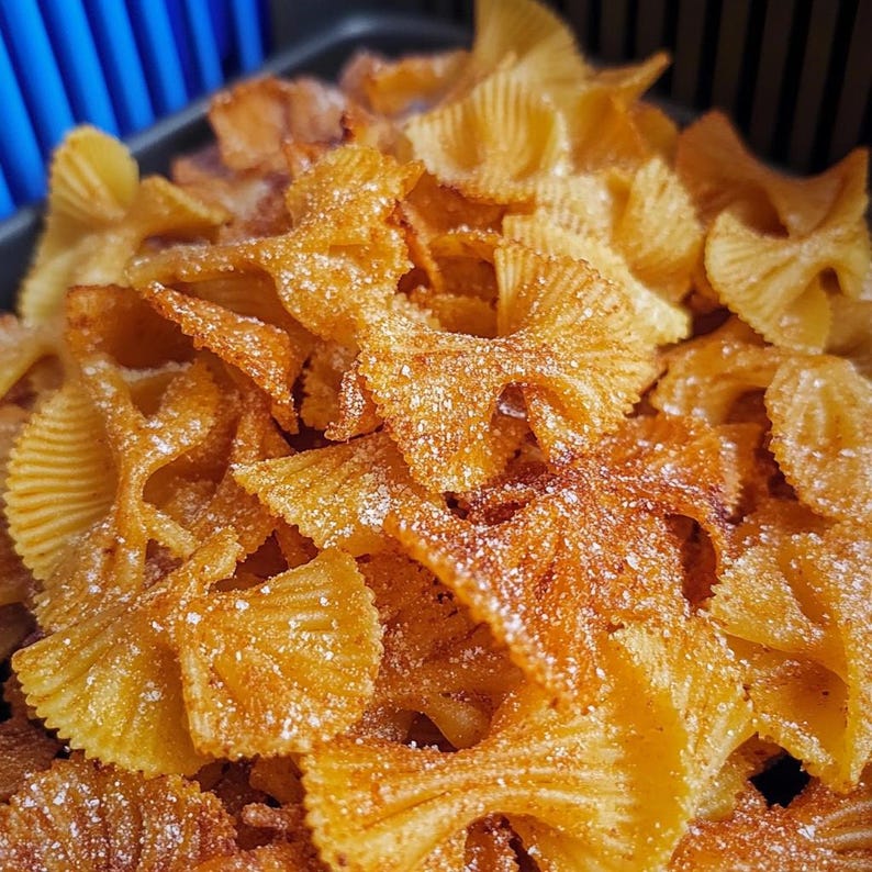 Downloadable Recipe – Air Fryer Churro Pasta Chips | Sweet & Crunchy ...