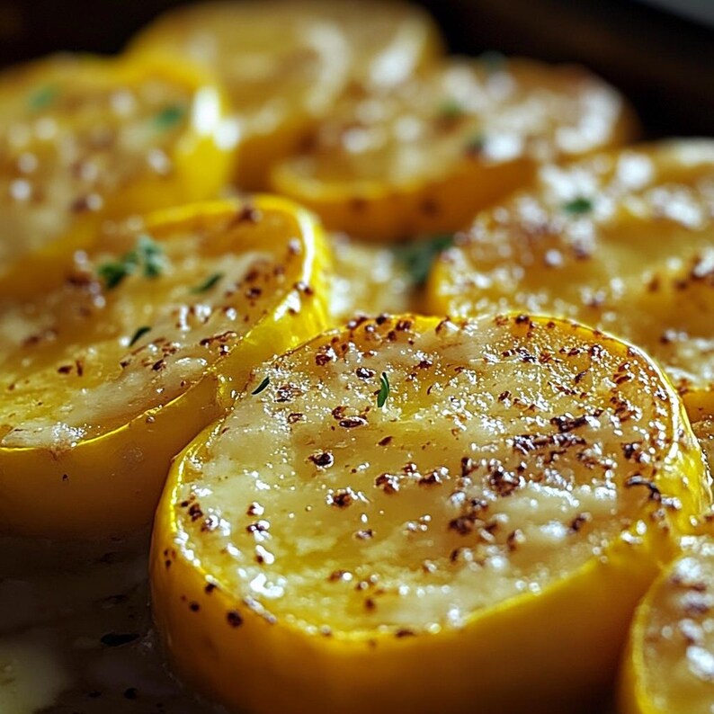 Baked Parmesan Squash – Downloadable Recipe - Etsy
