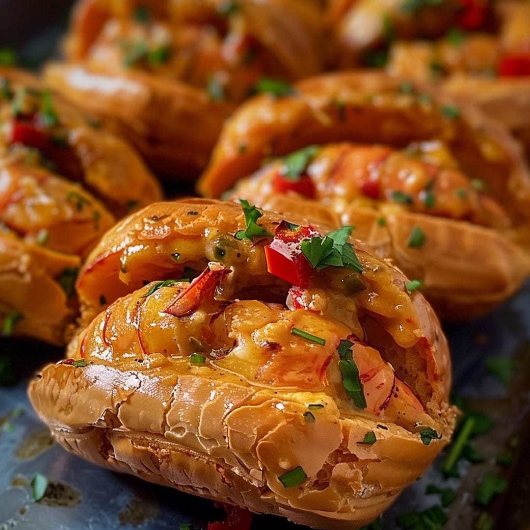 Crawfish Stuffed Pistolettes – A Flavorful Cajun Delicacy (downloadable ...