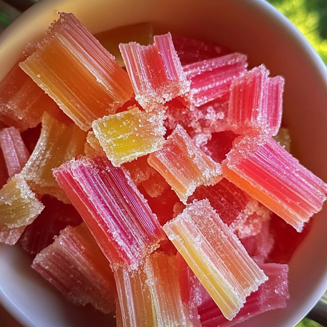 Downloadable Candied Rhubarb Recipe – Sweet & Tangy Homemade Treat - Etsy