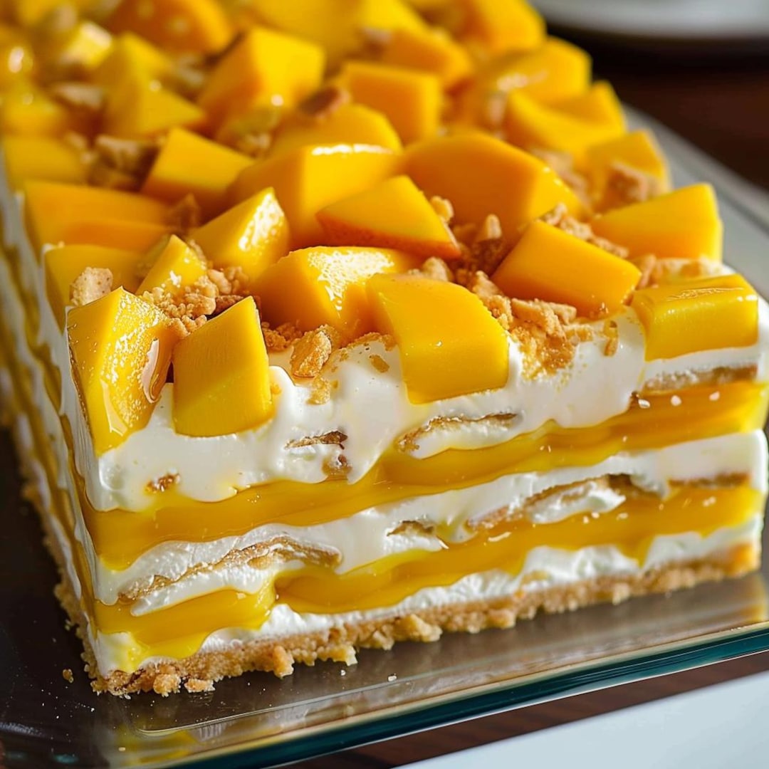Downloadable Homemade Mango Carlota Recipe – Creamy, Fruity & No-bake ...