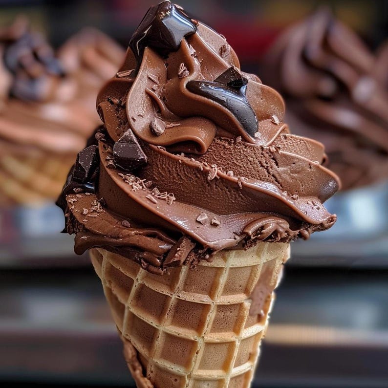 Downloadable Ultimate Chocolate Soft Serve Delight Recipe – Creamy ...