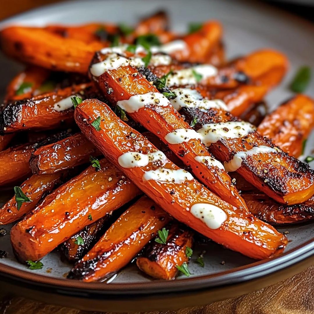 Downloadable Recipe | Balsamic Glazed Roasted Carrots – Easy & Elegant ...