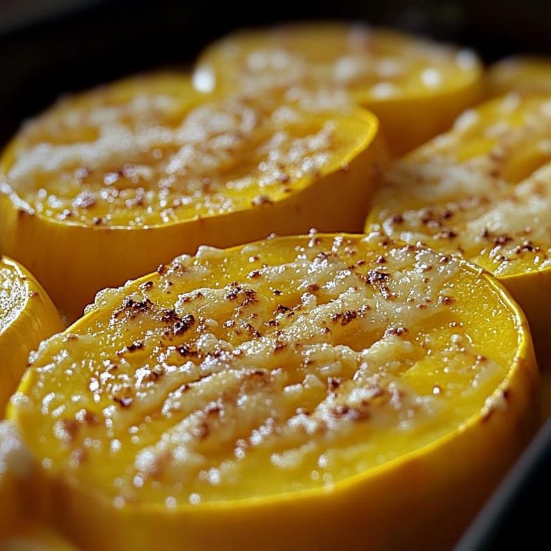 Baked Parmesan Squash – Downloadable Recipe - Etsy