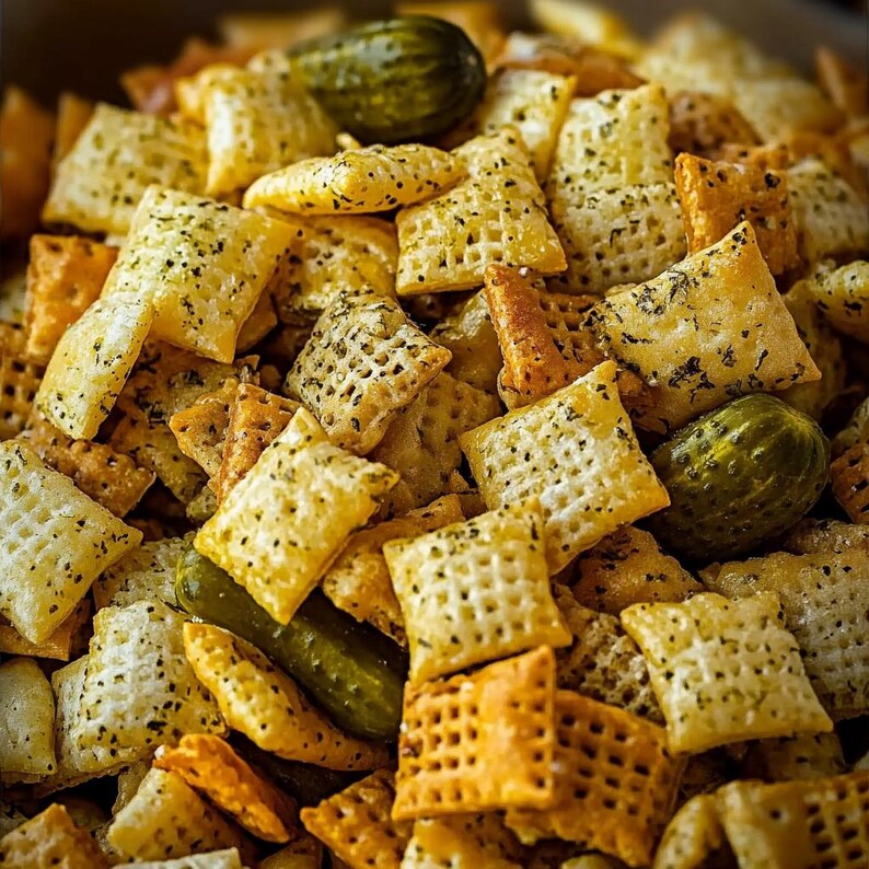 Dill Pickle Chex Mix – Tangy, Crunchy, and Irresistibly Addictive - Etsy