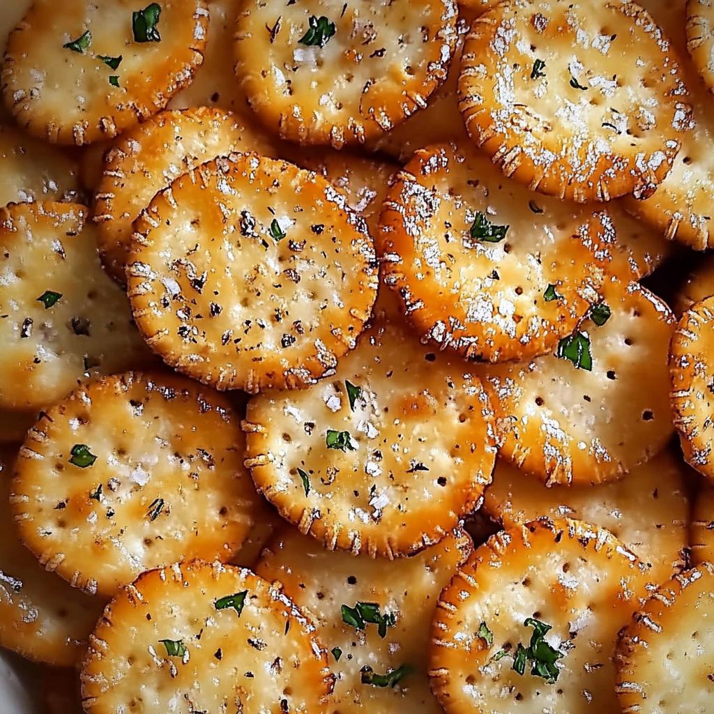 Downloadable Garlic Ritz Snacks Recipe – Crispy, Buttery, and Flavorful ...