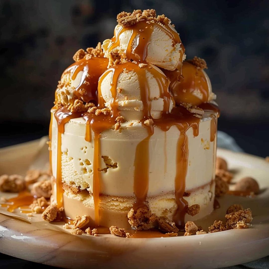 Mini Caramel Ice Cream Crunch Cakes – Downloadable Recipe - Etsy