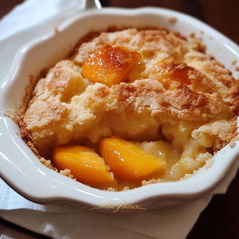 Quick Peach Cobbler Recipe – Easy, Sweet, and Perfect for Any Occasion ...
