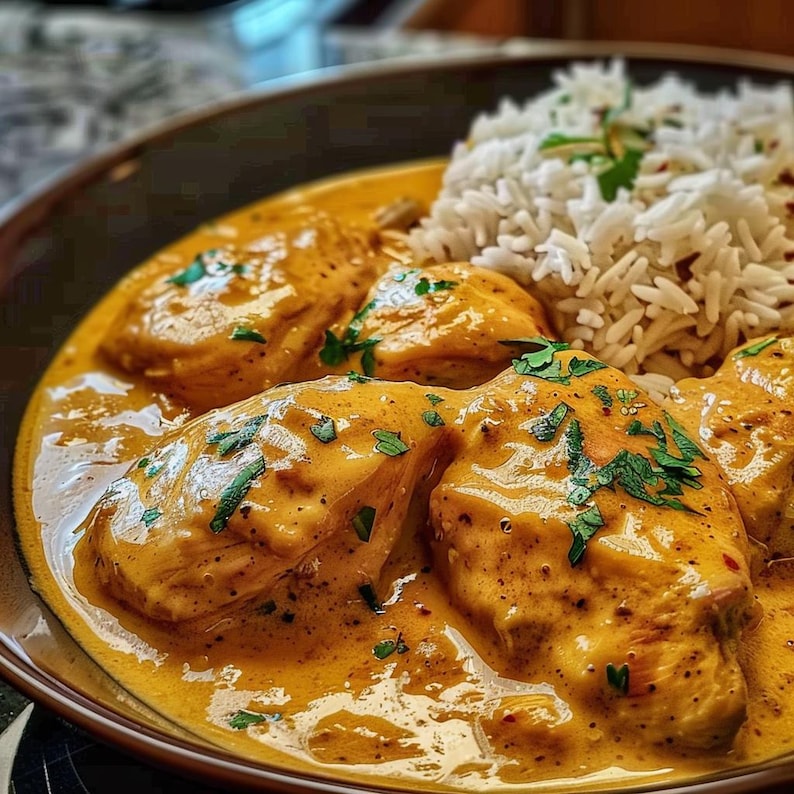 Creamy Indian Butter Chicken – A Rich and Flavorful Dish (downloadable ...
