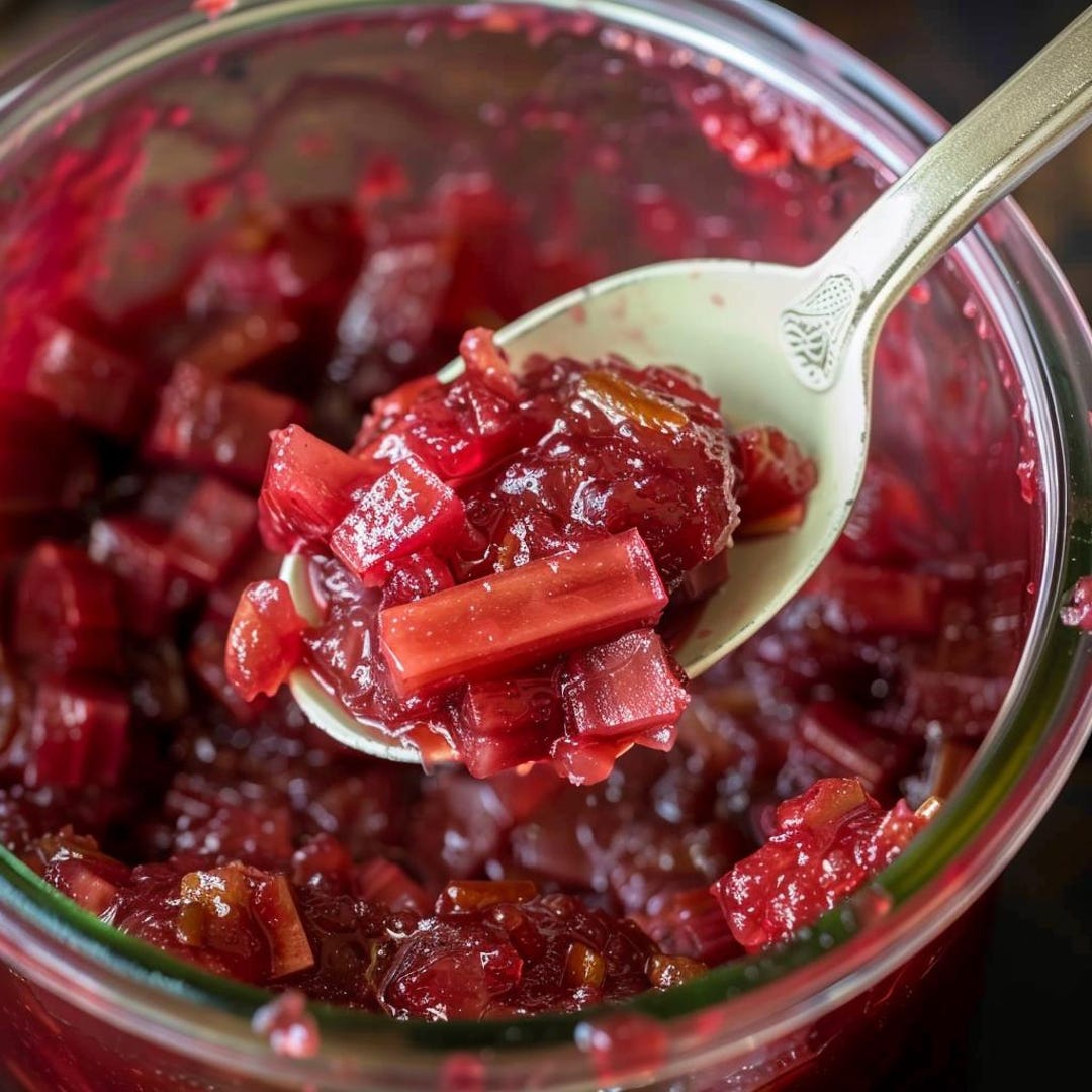 Downloadable Rhubarb Freezer Jam Recipe – Easy Homemade Jam ...