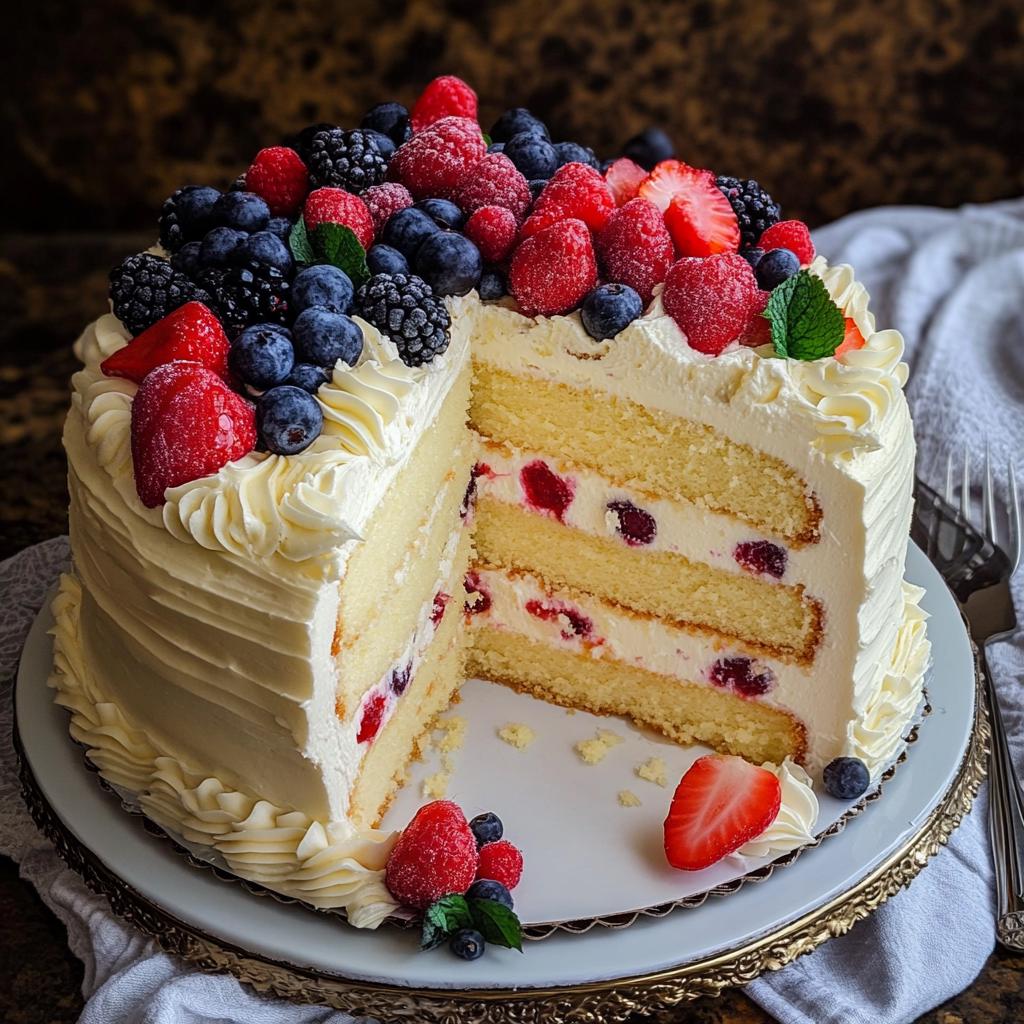 Chantilly Cake With Cheesecake Bottom Layer – Decadent Dessert Recipe ...