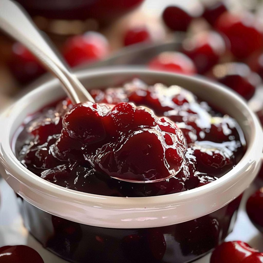 Amaretto Cherry Jam – Downloadable Rich & Boozy Homemade Jam Recipe - Etsy