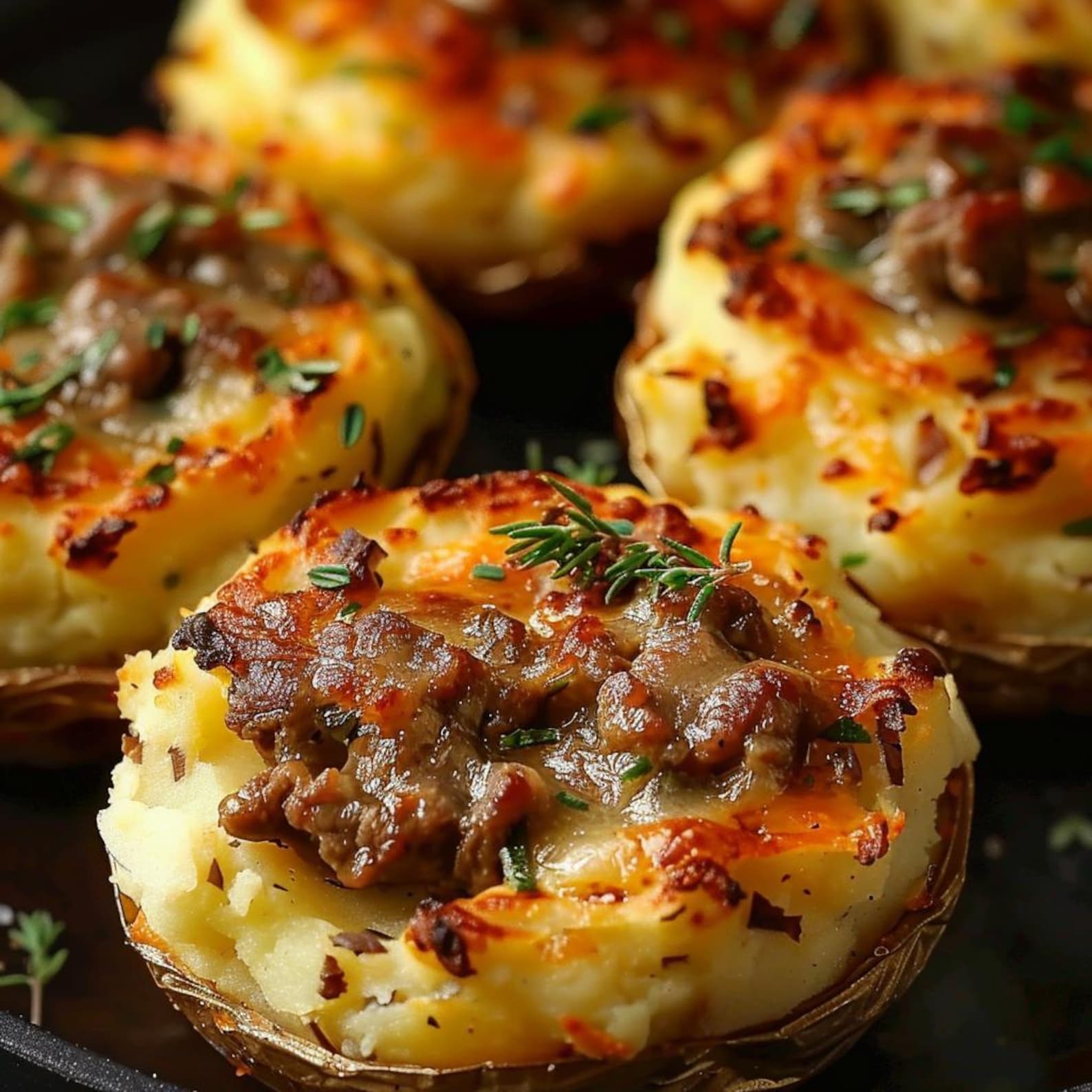 Stuffed Mashed Potato Nests Recipe – Savory & Fun Downloadable Recipe ...