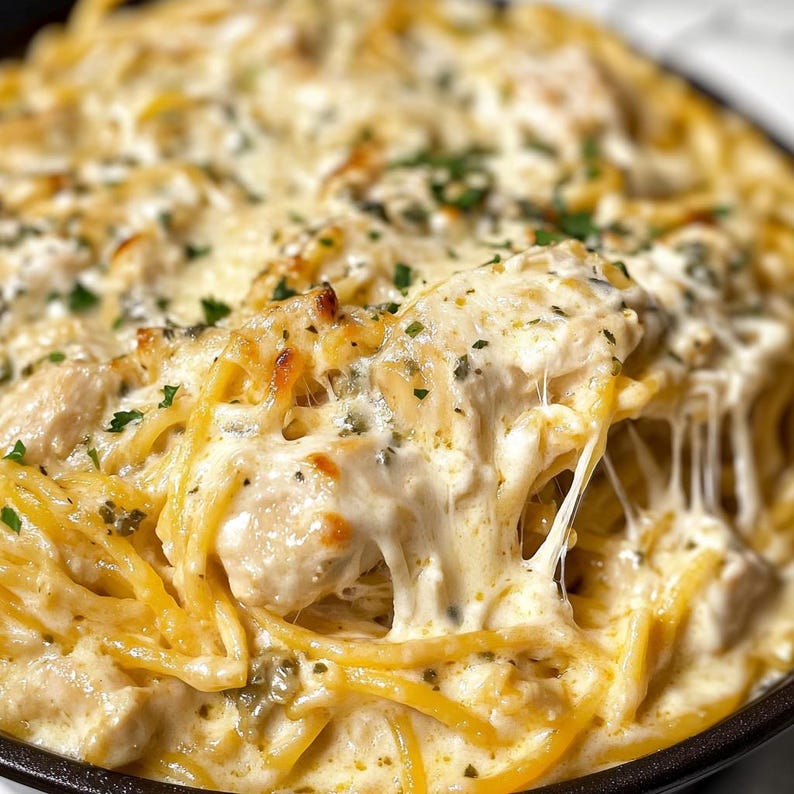 Downloadable Recipe for Easy Chicken Tetrazzini | Creamy & Comforting ...