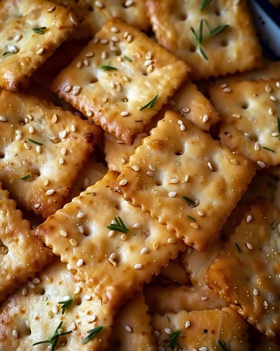 Homemade Crackers (no Sugar, No Butter) – Downloadable Clean & Crispy Snack Recipe - Etsy