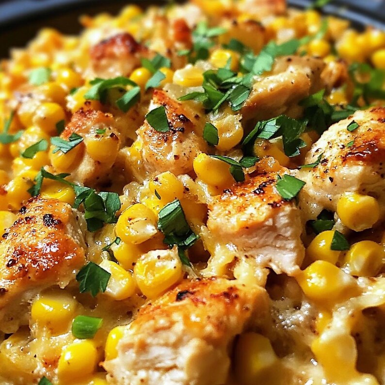 Downloadable Street Corn Chicken Casserole Recipe – Flavorful, Easy ...