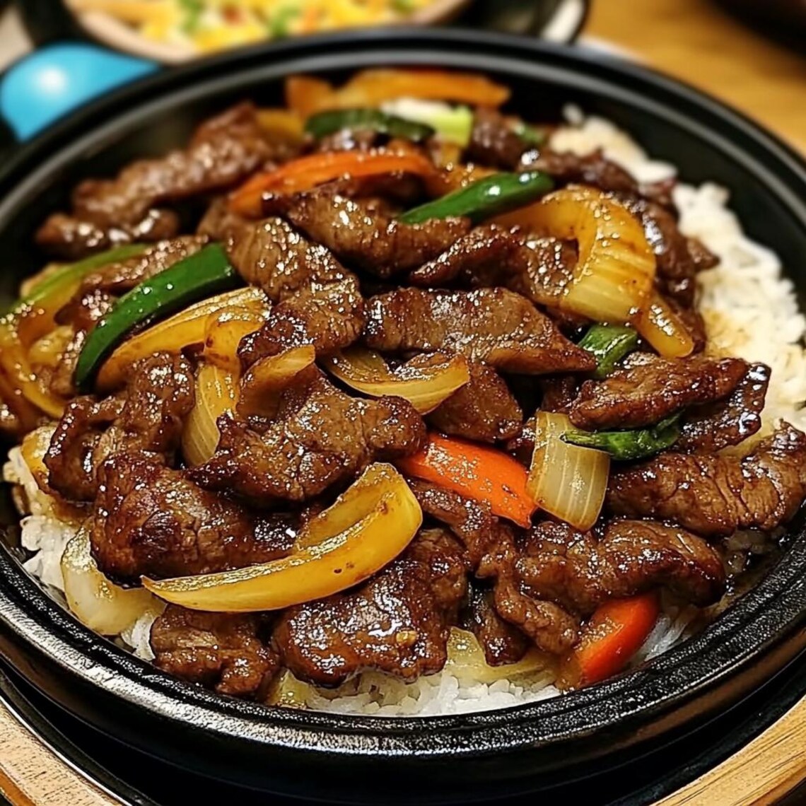 Sizzling Chinese Pepper Steak With Onions Recipe – Easy Takeout-style ...