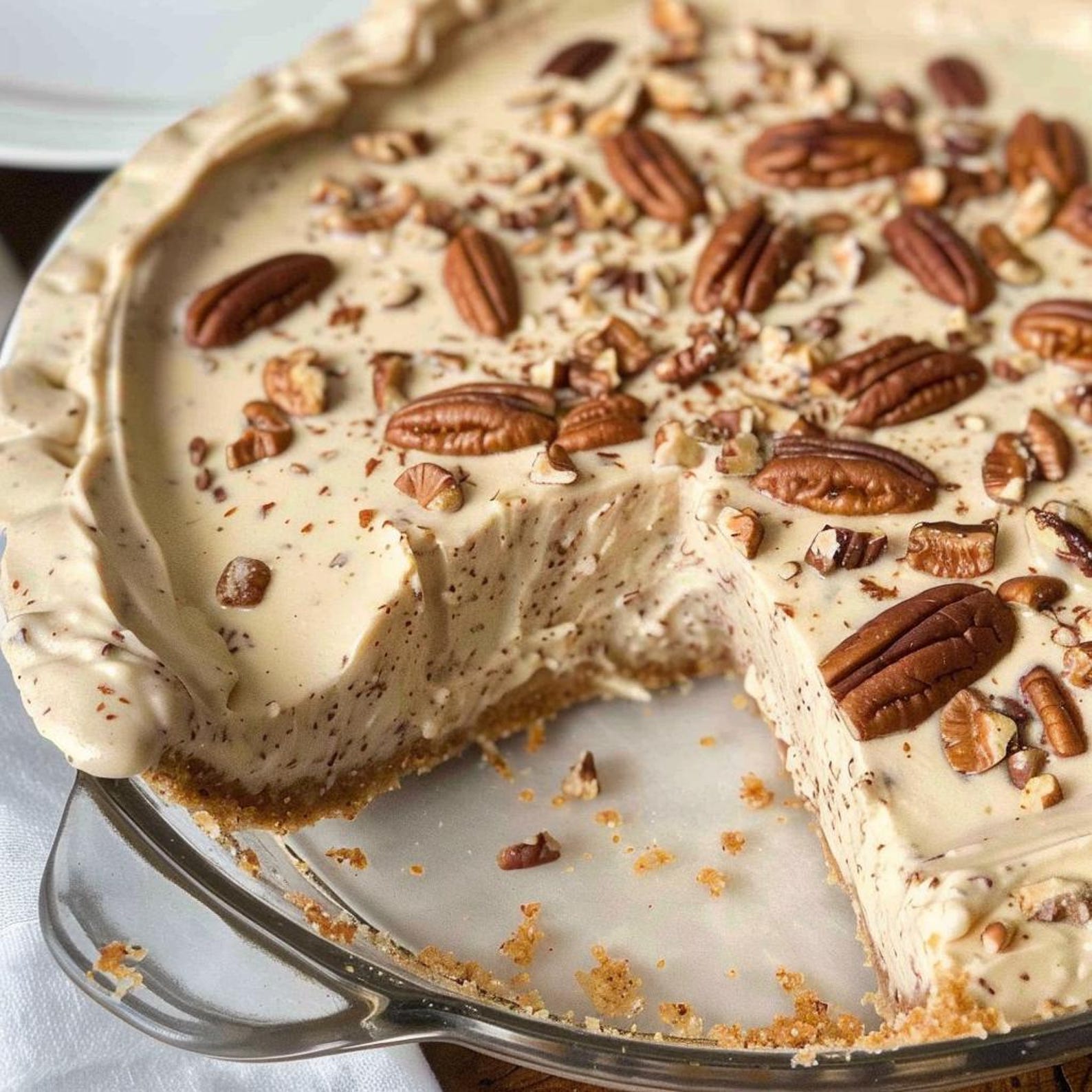 Creamy No-bake Pecan Pie Recipe | Easy Dessert Instant Download - Etsy