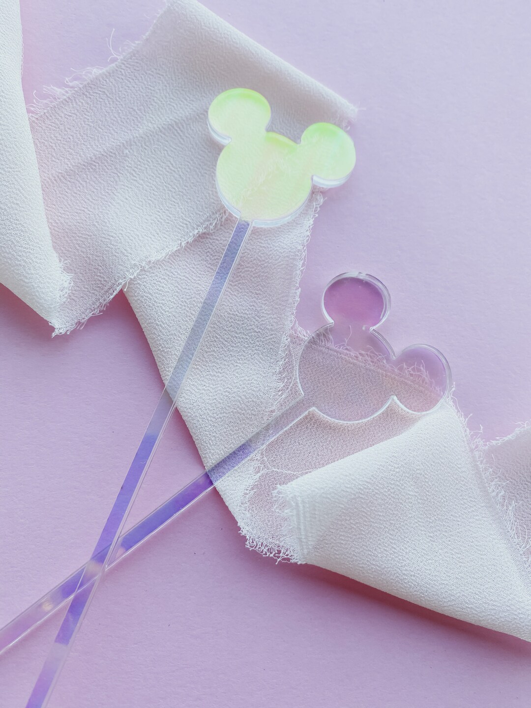 Disney Inspired / Disney Birthday Party / Mouse Head Stir Sticks ...